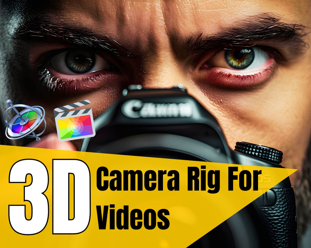 3D Camera Rig for Videos, Stories Apple Motion & Final Cut Pro X ...