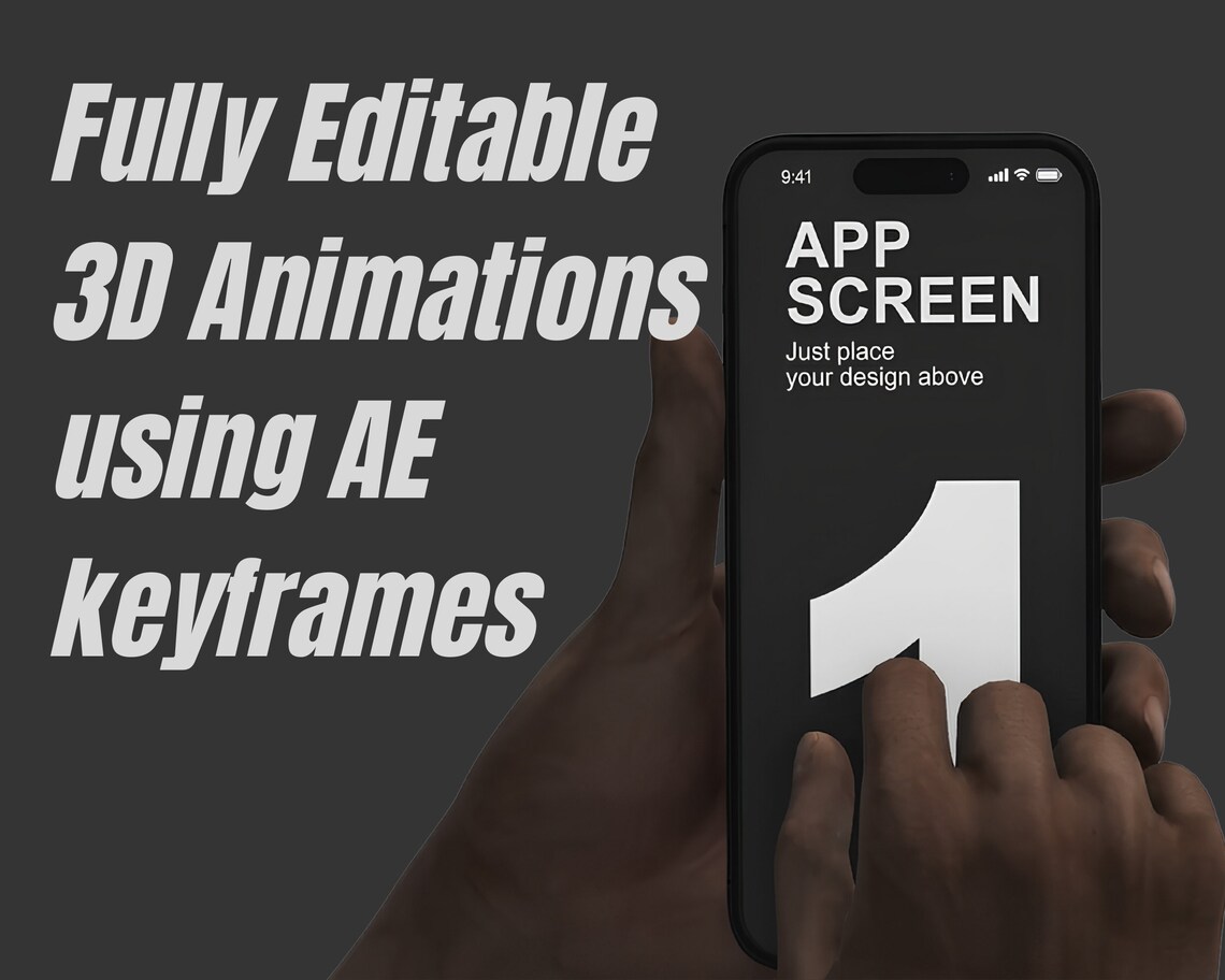 500 Real 3D Mockups, 3D Animation, After Effect, iPhone 13 Pro, Apple ...