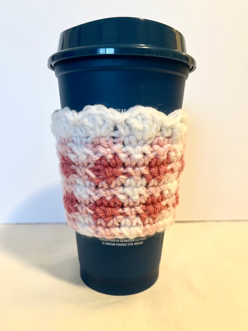 Lydia Coffee Sleeves Crochet Pattern | Valentines Crochet Pattern | 2 ...