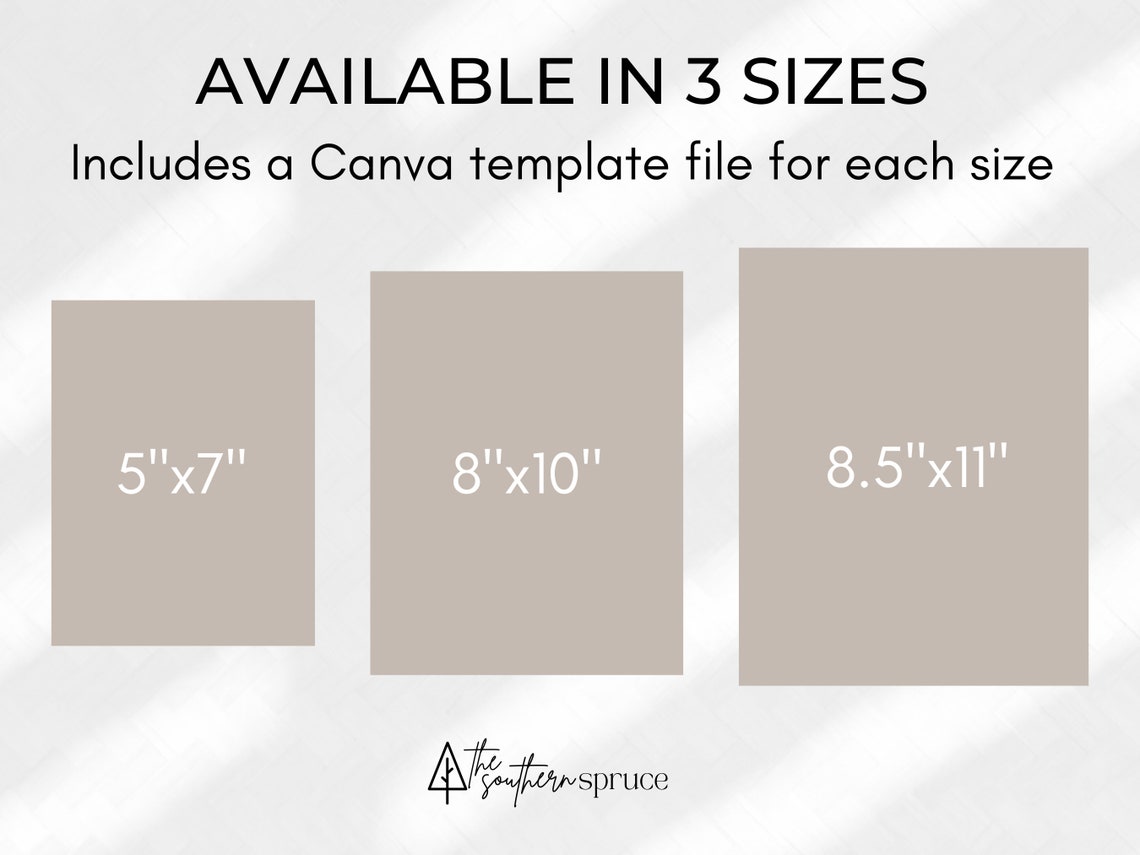 Business Sign Templates Bundle, Editable Social Media Sign Printable ...