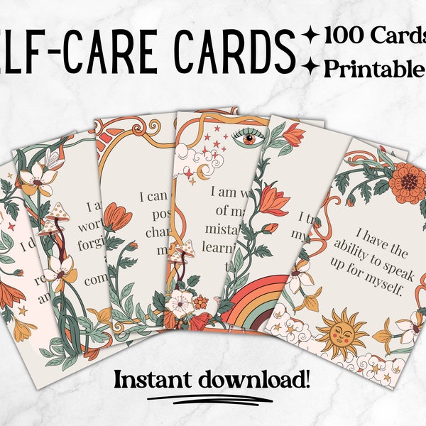 Self Love Cards - Etsy