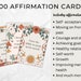 Printable Affirmation Cards Daily Positive Affirmation - Etsy