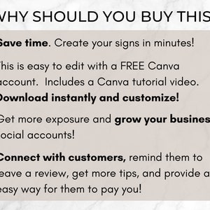 Social Media Sign Bundle, QR Code Sign Template, Lets Get Social Sign ...