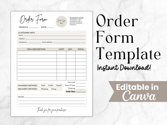 Small Business Forms Templates Free