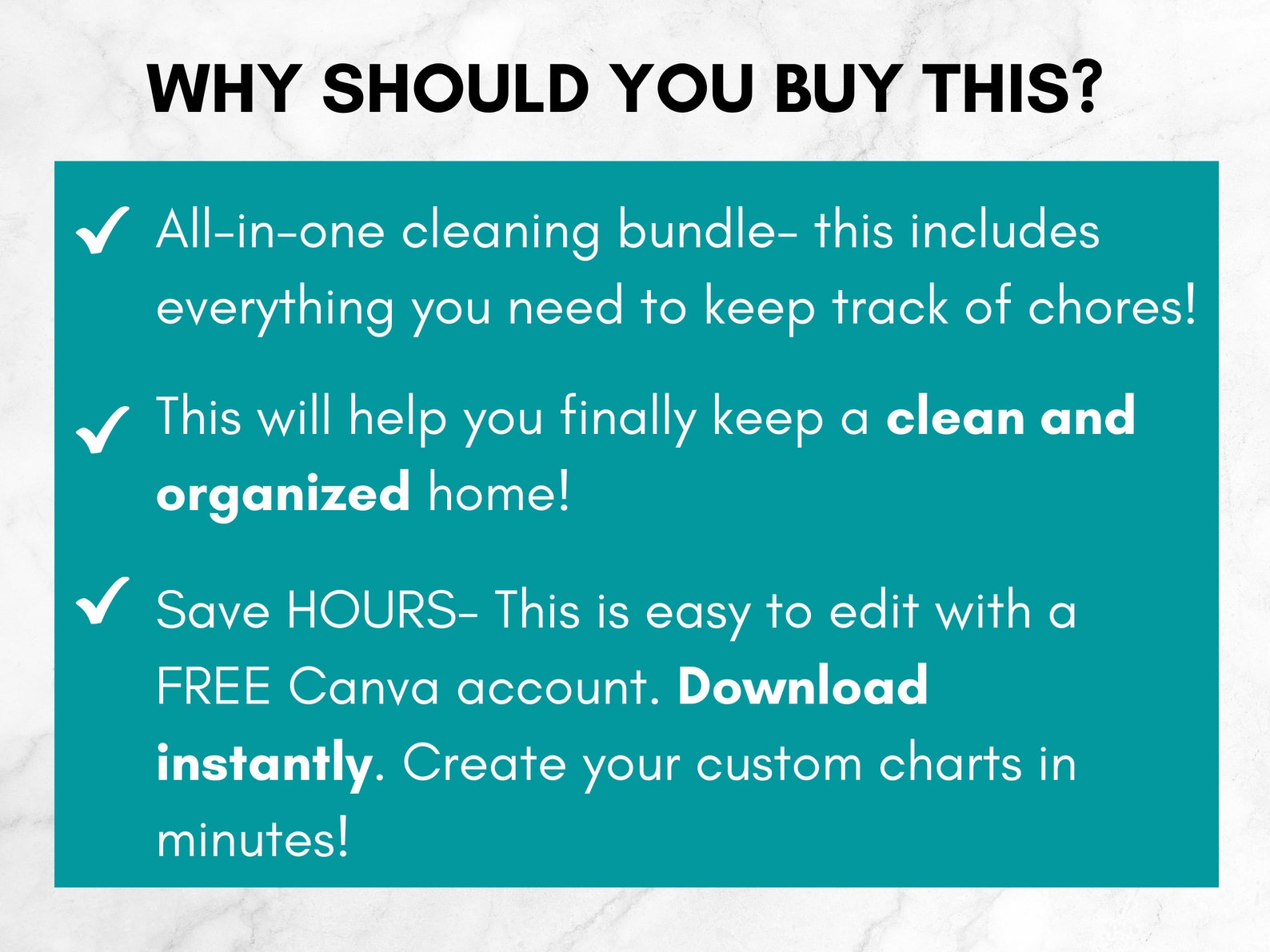 Cleaning Checklist Bundle, Cleaning Schedule, Editable Home Cleaning ...