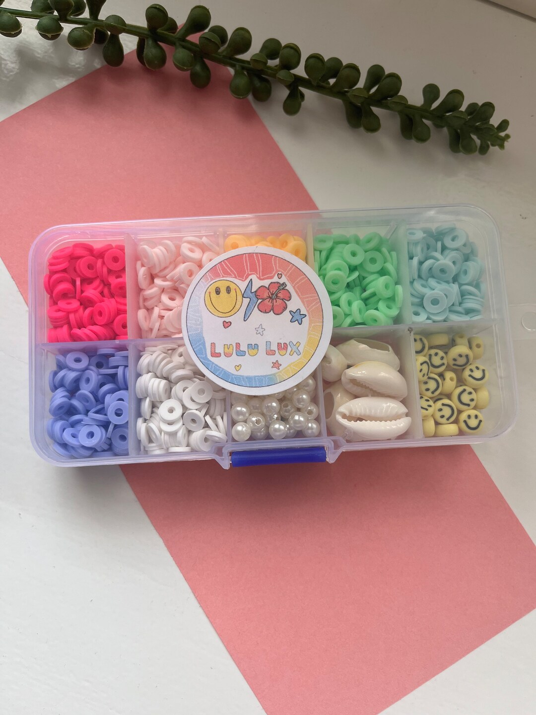Preppy Starter Clay Bead Kit - Etsy