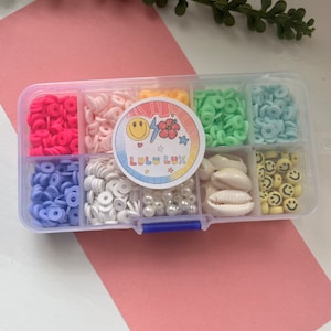 Preppy Starter Clay Bead Kit - Etsy