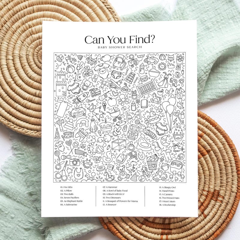 Hidden Objects Girls - Etsy