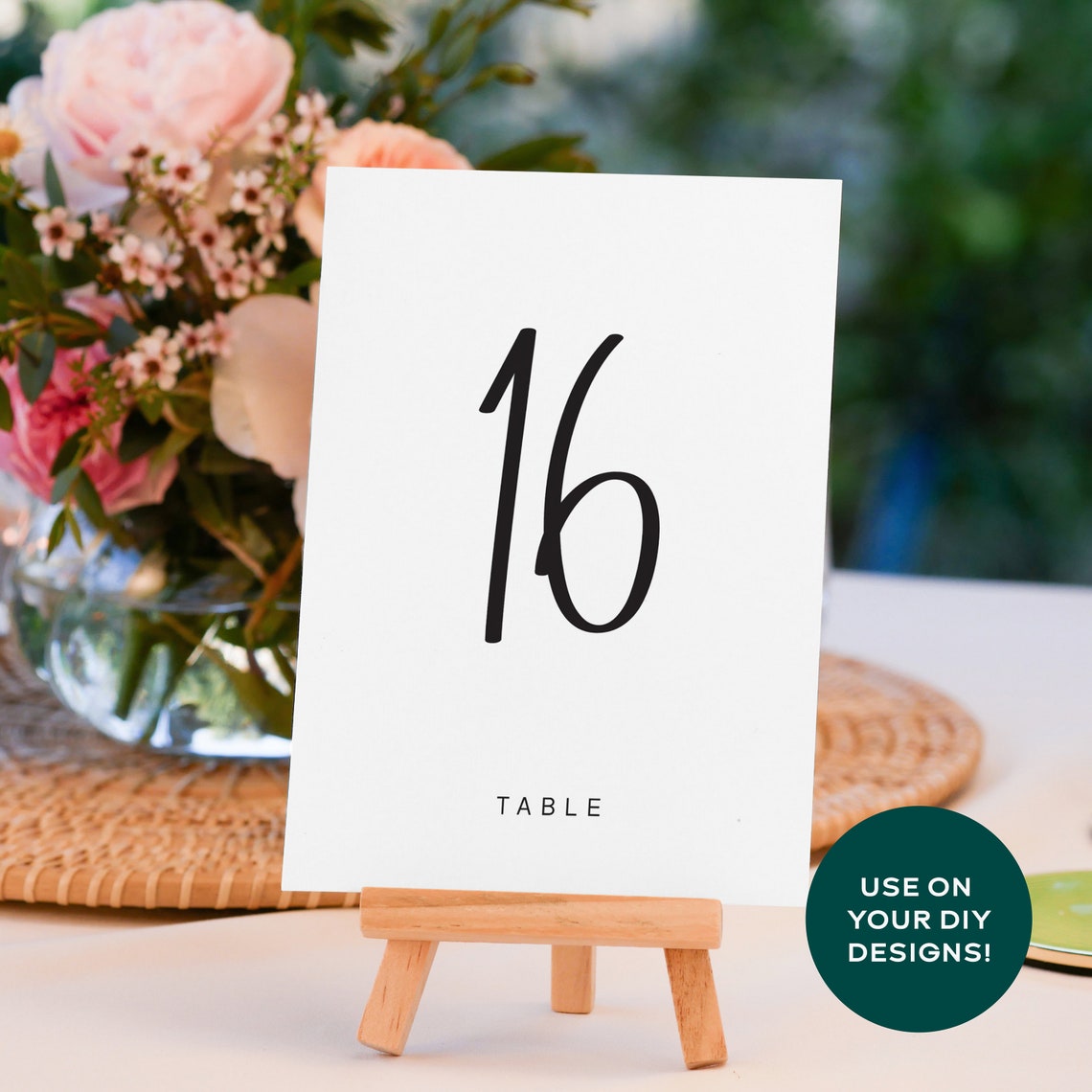 Number SVG Files, Number PNG Files, DIY Wedding, Table Number Svg ...