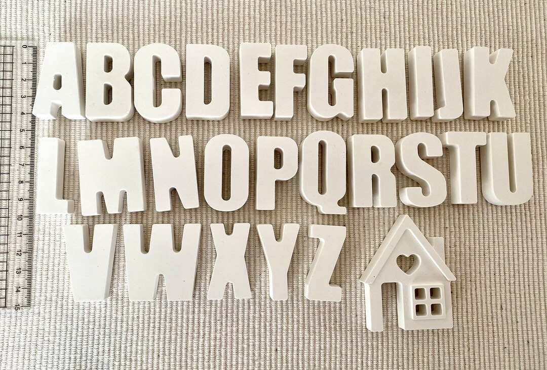 Small Letters/alphabet Made of Raysin, Handmade, Decoration Made of ...