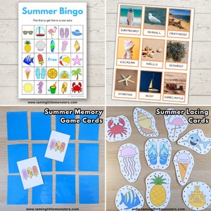 Summer Activity Pack for Preschool and Kindergarten - Etsy