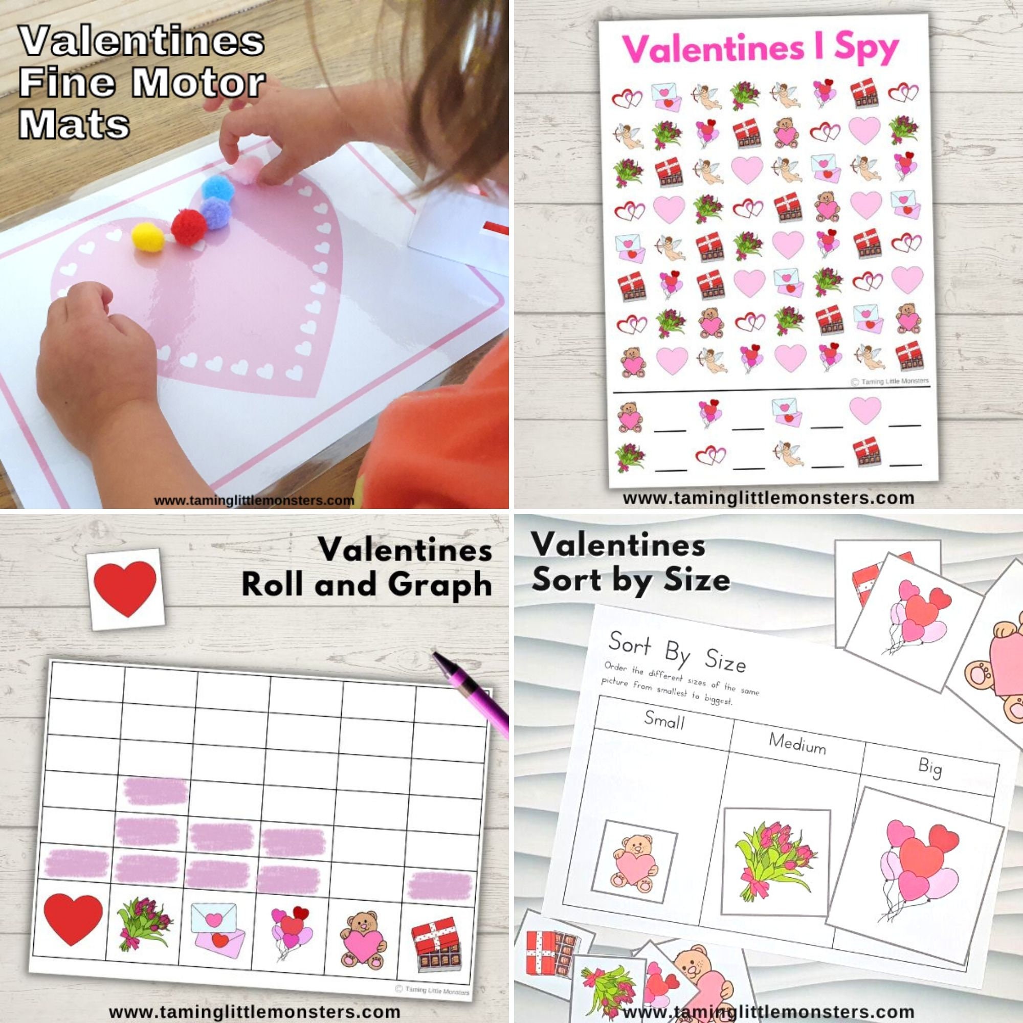 Valentines Day Activity Pack - Etsy
