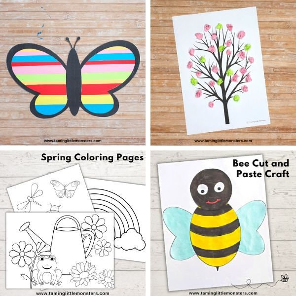 Spring Activity Pack, Printable Activities for Preschool and ...