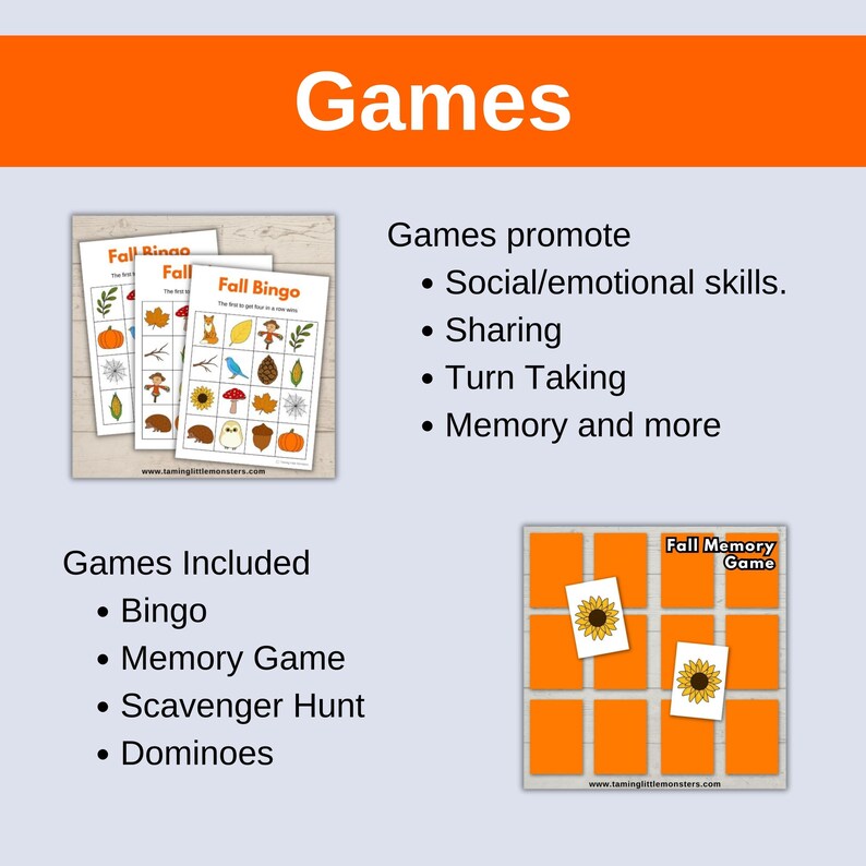 Fall Activity Pack for Preschool and Kindergarten - Etsy