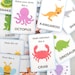 Animal Movement Cards | Preschool Activity and Busy Bag - Etsy