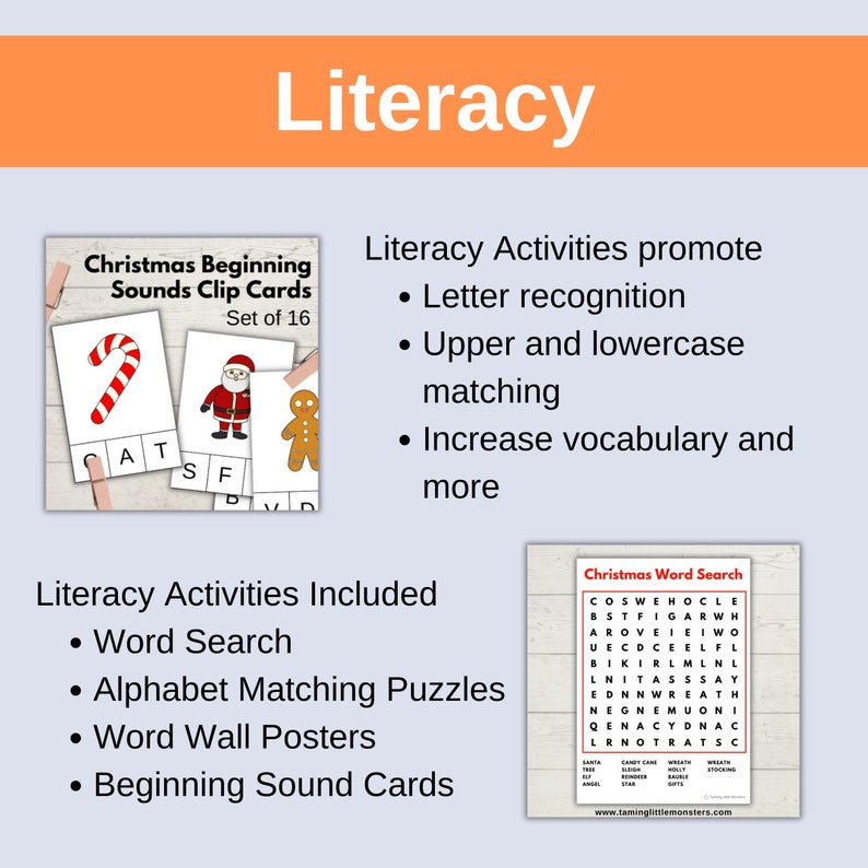 Christmas Activity Pack for Preschool and Kindergarten | Christmas ...