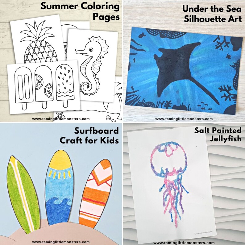 Summer Activity Pack for Preschool and Kindergarten - Etsy