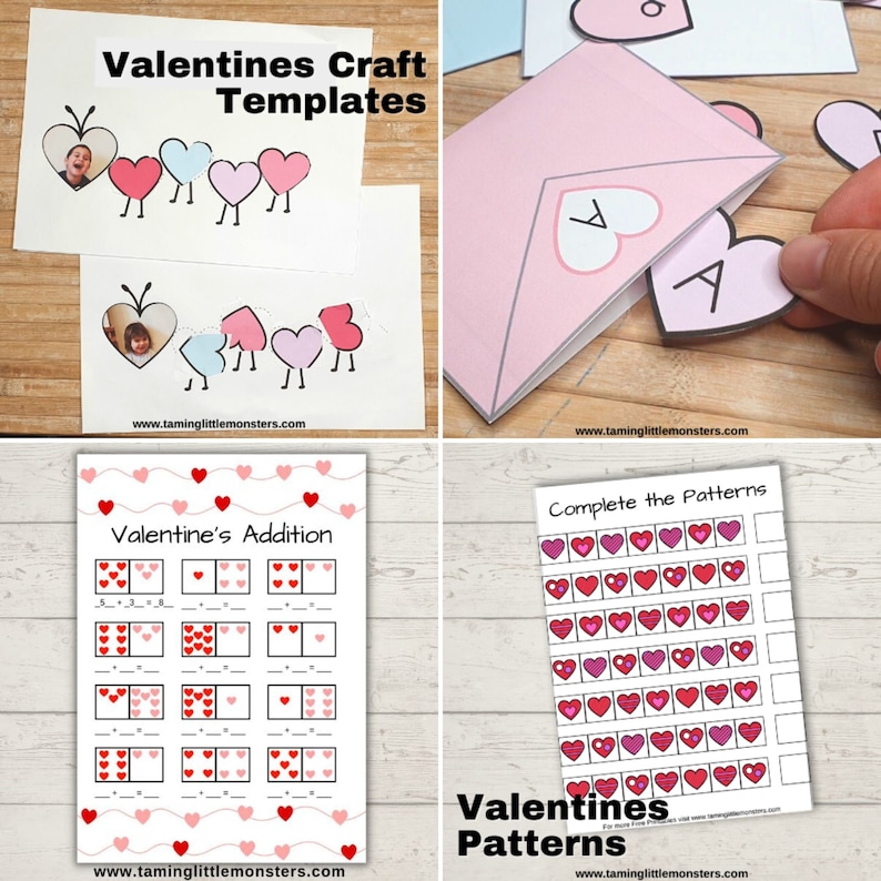 Valentines Day Activity Pack - Etsy