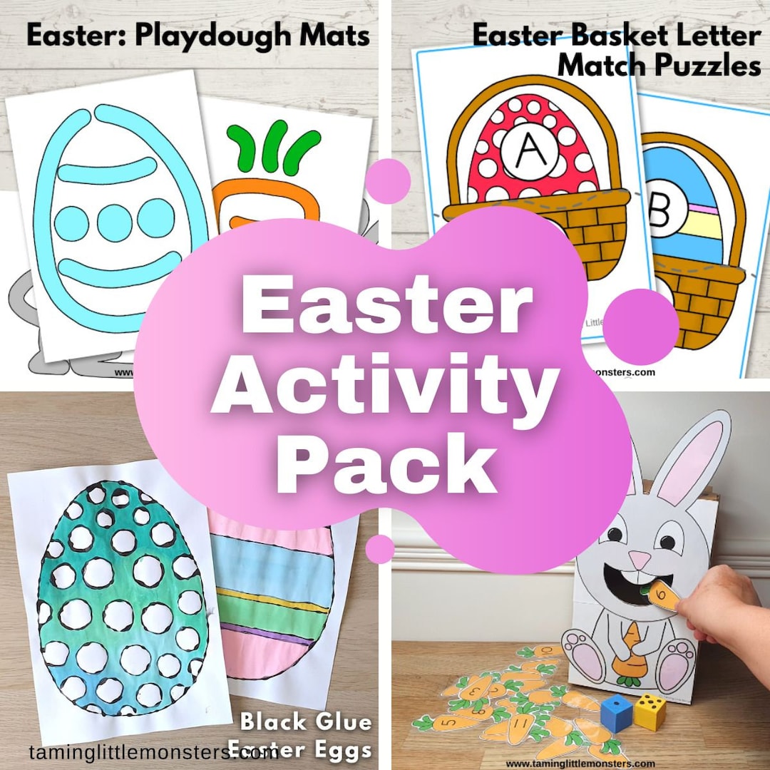 Easter Activity Pack for Preschool and Kindergarten - Etsy
