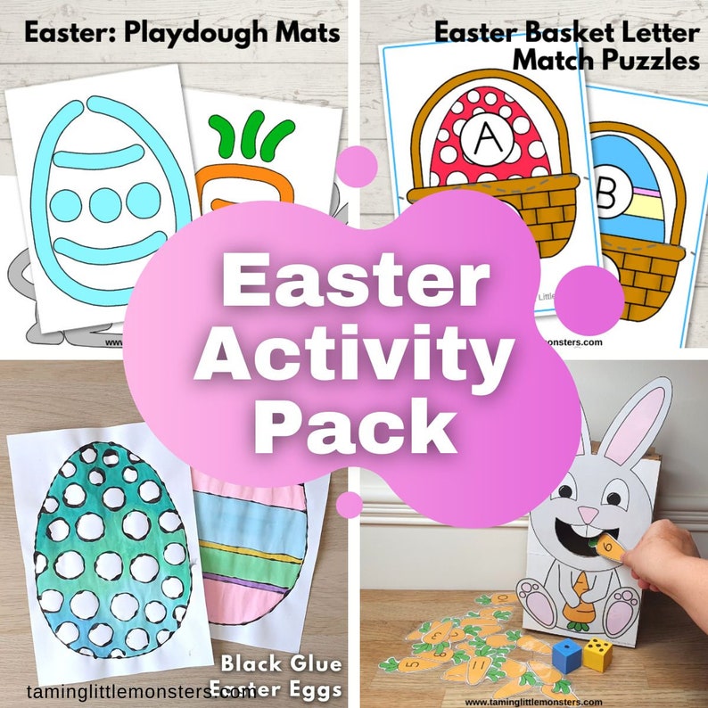 Easter Activity Pack for Preschool and Kindergarten - Etsy