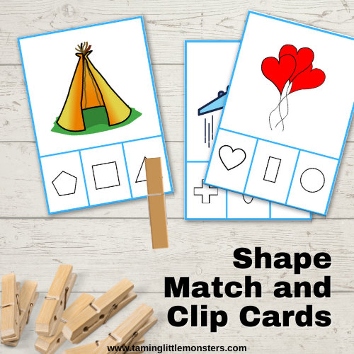 Shapes Activity Pack for Kids - Printable Bundle for Toddlers ...