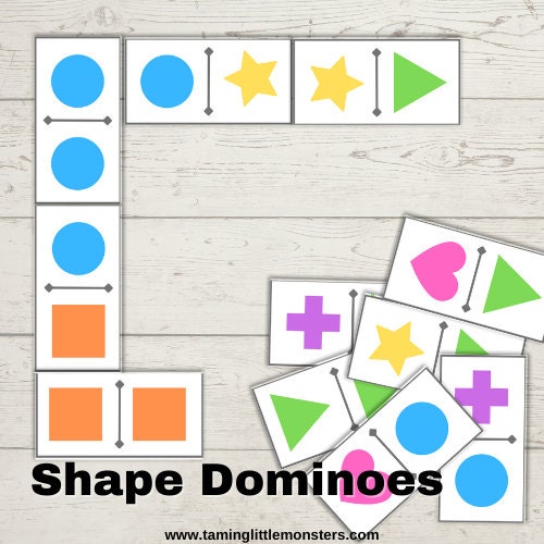 Shapes Activity Pack for Kids - Printable Bundle for Toddlers ...