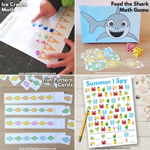 Summer Activity Pack for Preschool and Kindergarten - Etsy