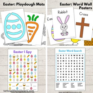 Easter Activity Pack for Preschool and Kindergarten - Etsy