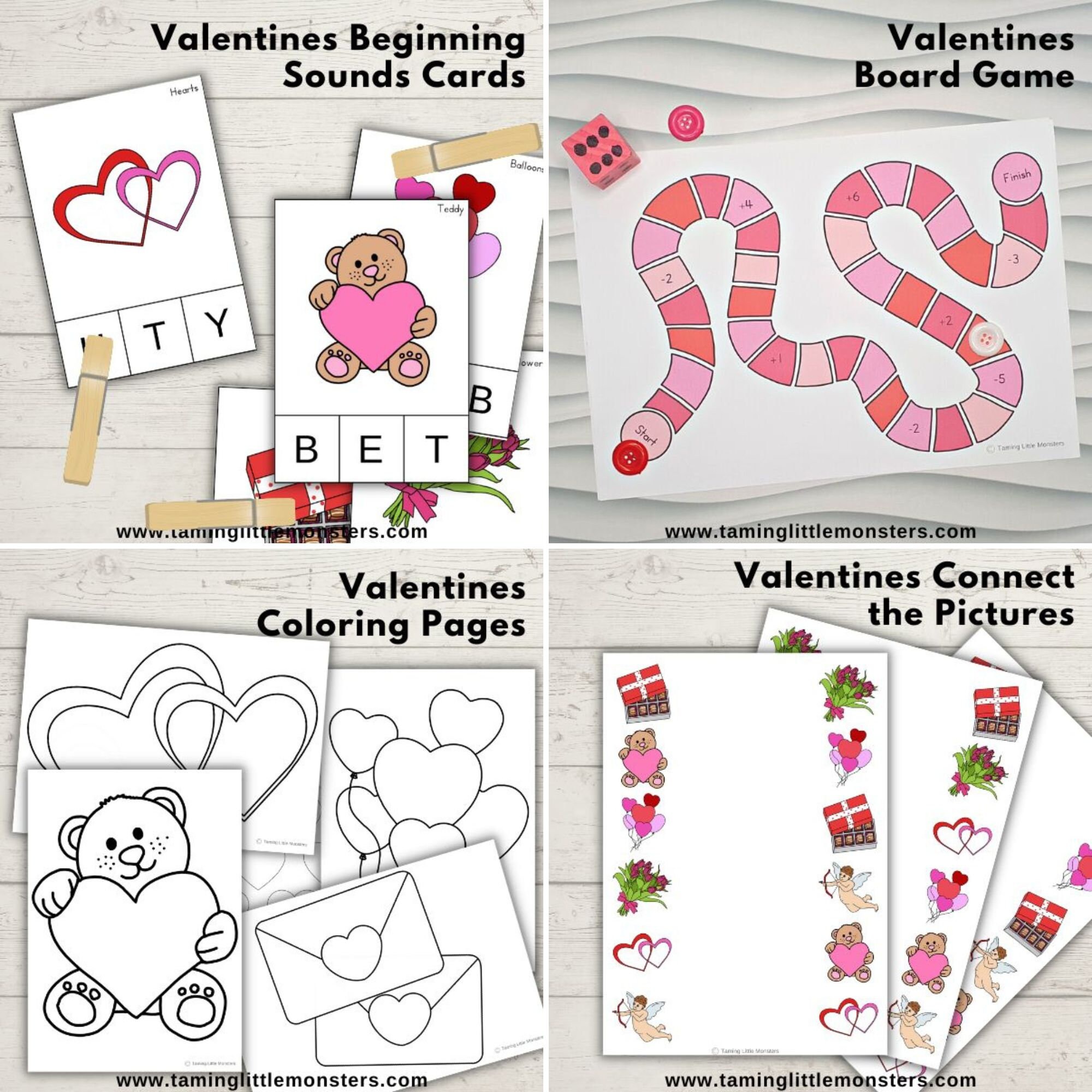 Valentines Day Activity Pack - Etsy