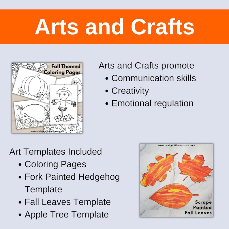 Fall Activity Pack for Preschool and Kindergarten - Etsy