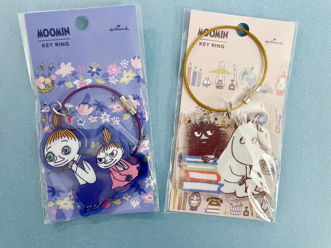 Moomin, Stinky, Little My, Mymble Key Chain Pendant Key Ring Moomin ...