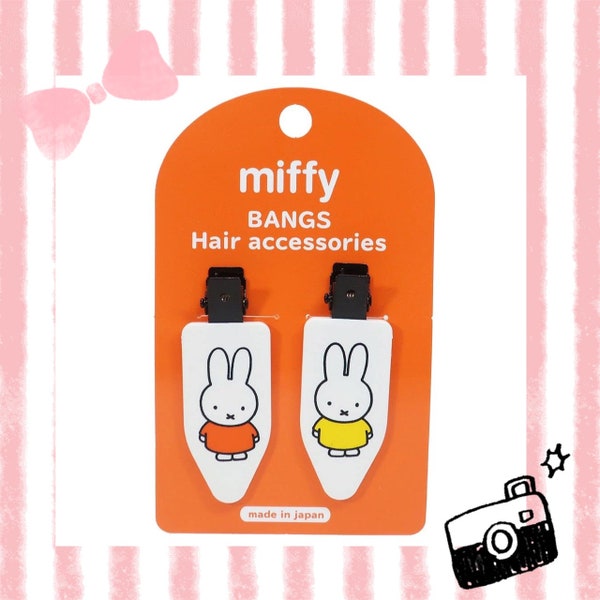 Miffy Hair Clip - Etsy
