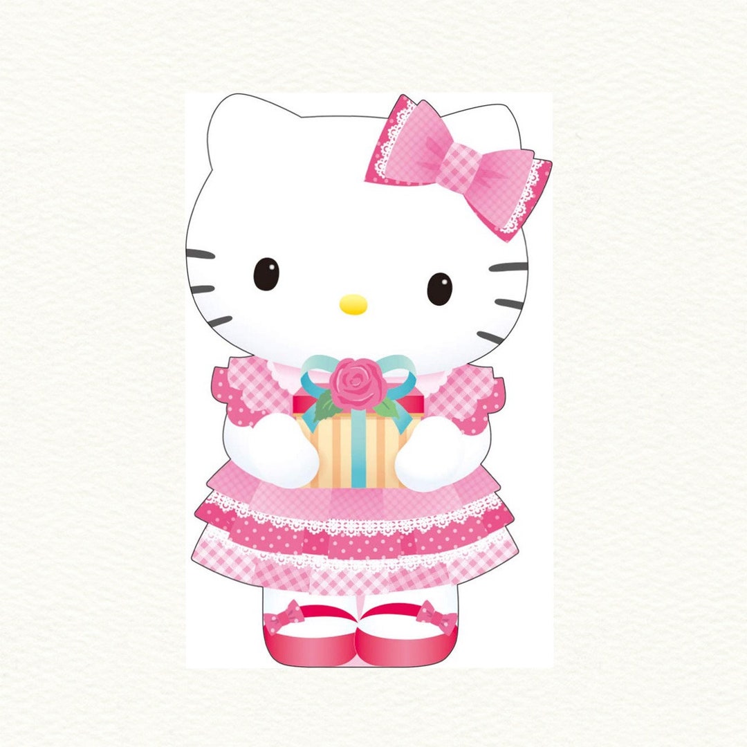 3D Sanrio Hello Kitty Birthday Celebration Greeting Card, Hello Kitty ...
