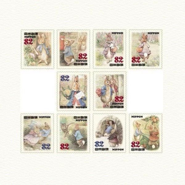 Peter Rabbit Stamp - Etsy