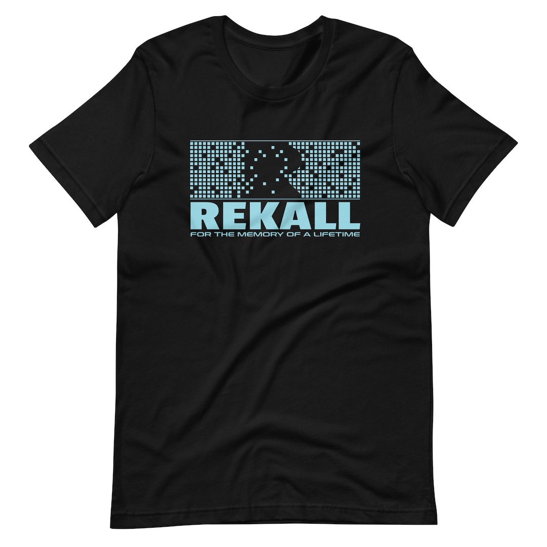 Rekall Unisex Scifi T-shirt Total Recall Inspired - Etsy