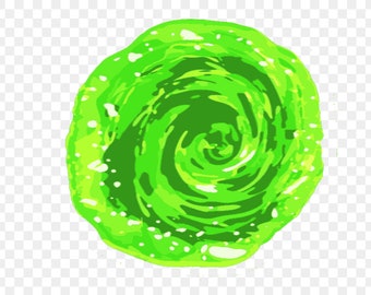 Rick and Morty Portal Png - Etsy