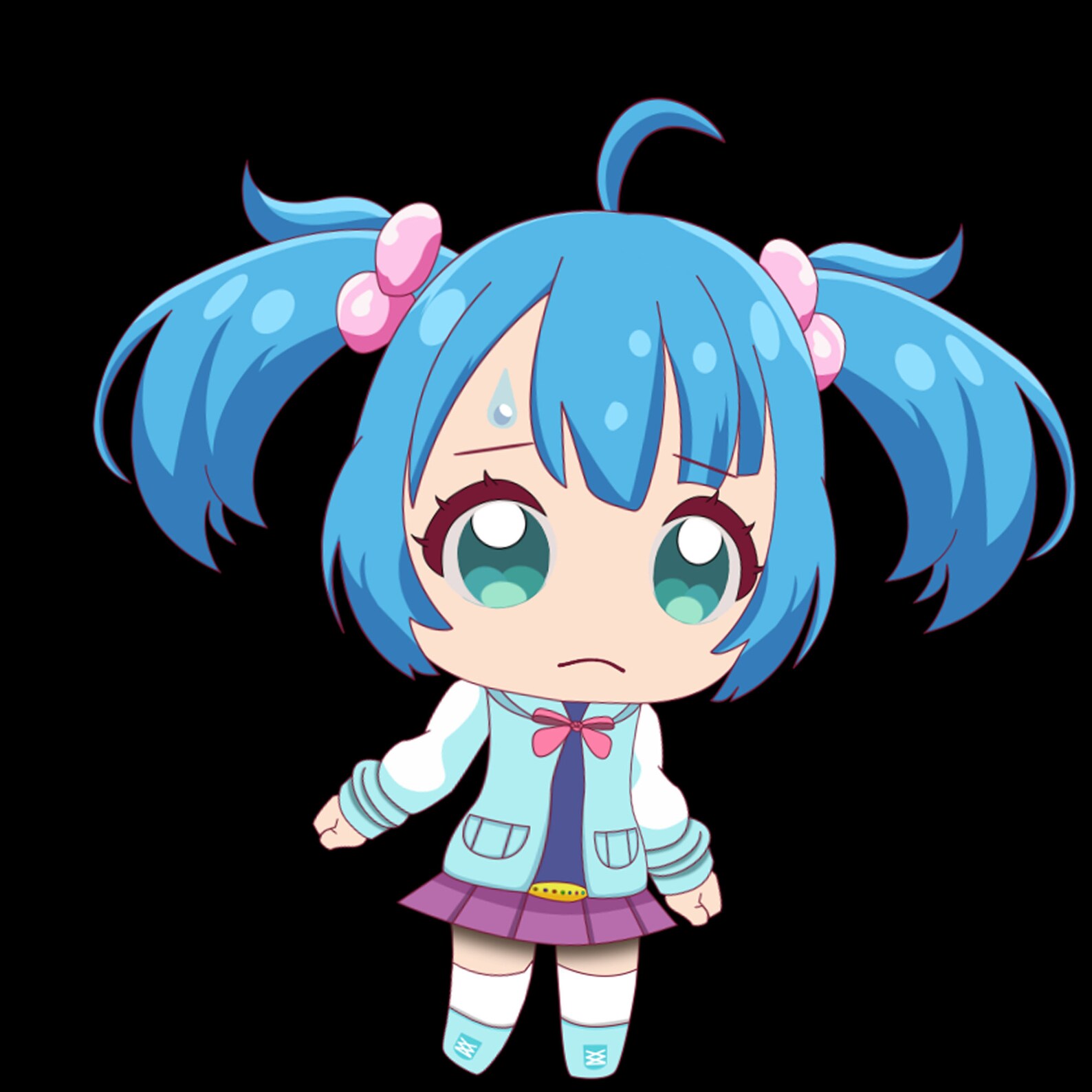 Chibi Vtuber - Vbridger Tracking - Fully Rigged Live2d Model - Etsy