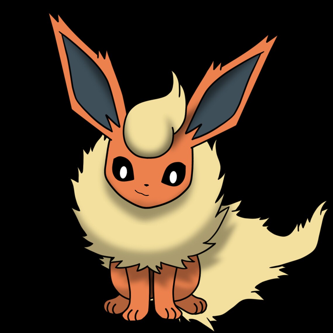 Flareon - Pokémon - Fully Rigged Live2d Model - Etsy