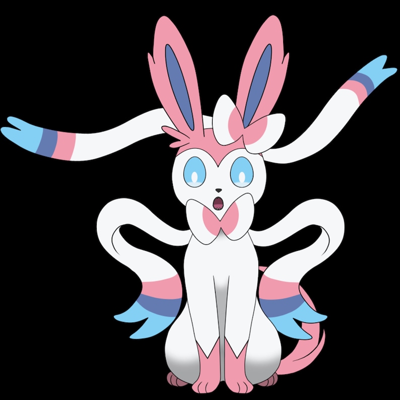 Sylveon - Pokémon - Fully Rigged Live2d Model - Etsy