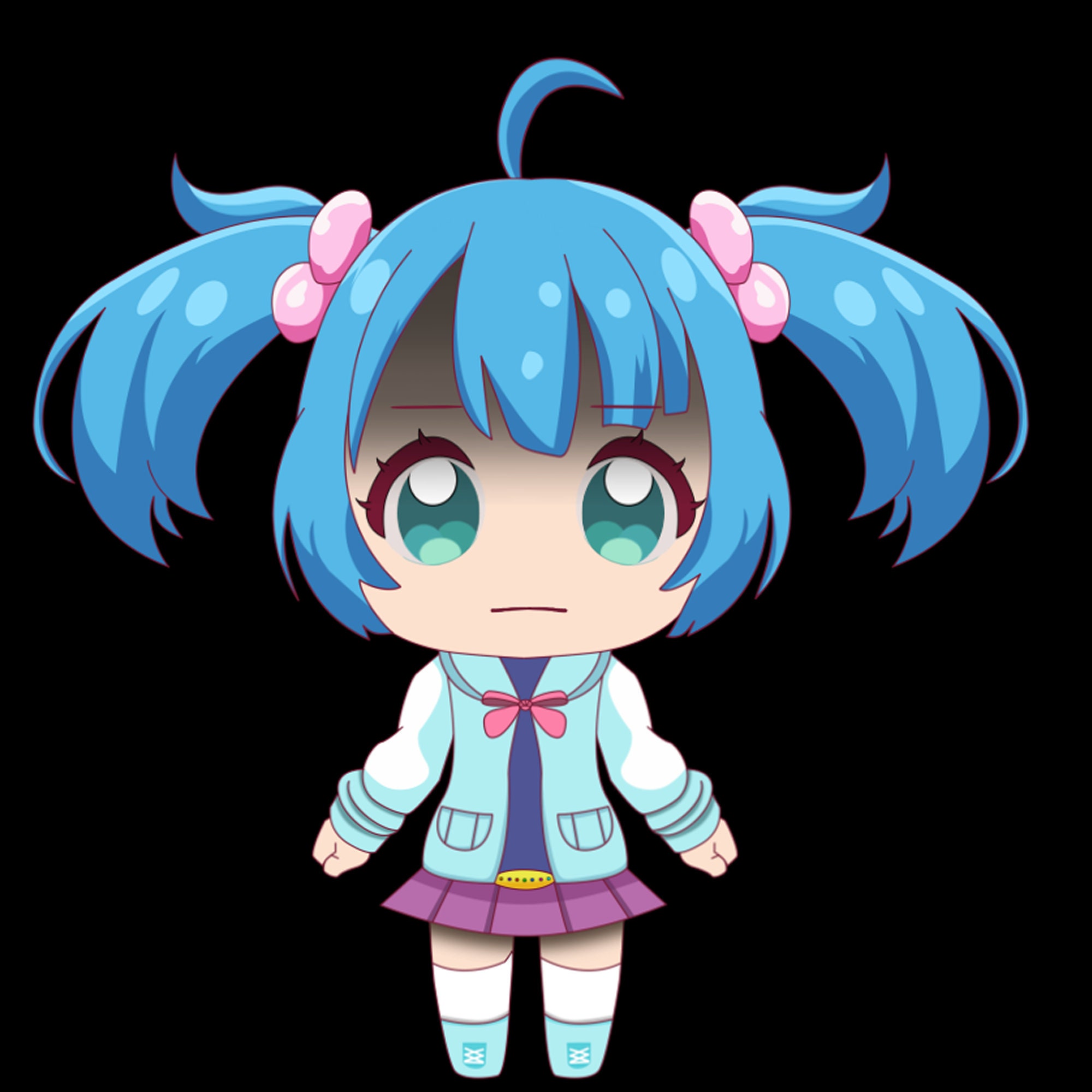 Chibi Vtuber - Webcam Tracking - Fully Rigged Live2d Model - Etsy