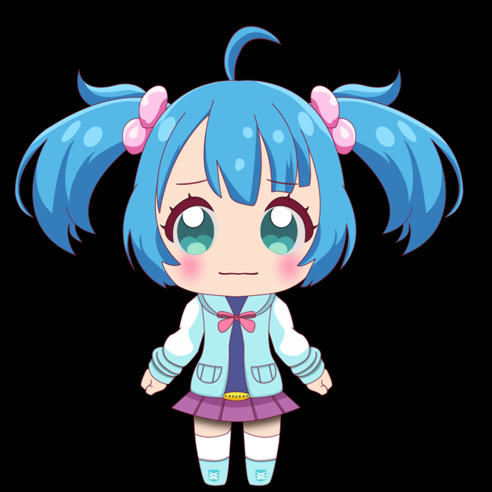 Chibi Vtuber - Webcam Tracking - Fully Rigged Live2d Model - Etsy