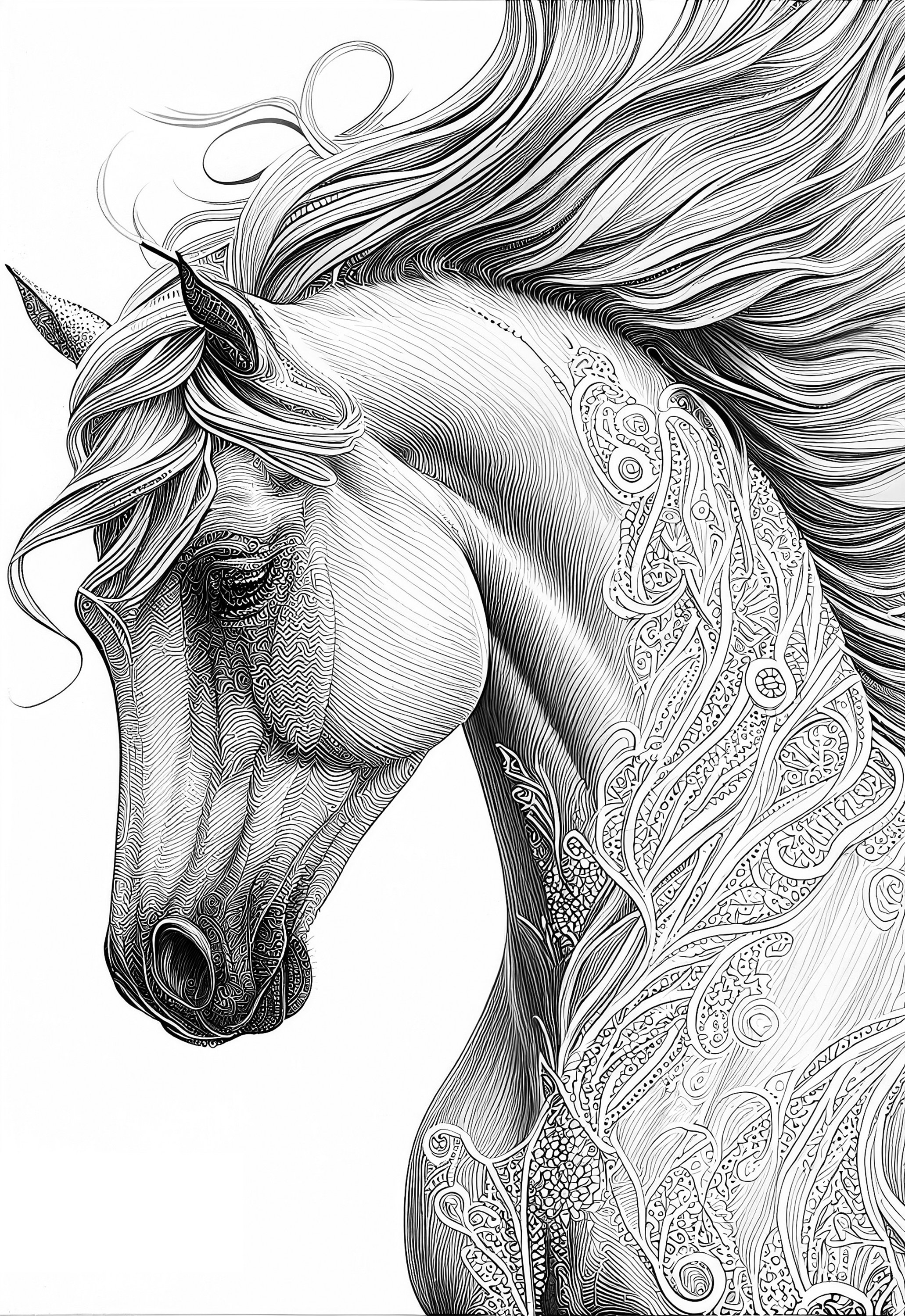 30 Printable Animal Coloring Pages for Adults and Kids Instant Digital ...