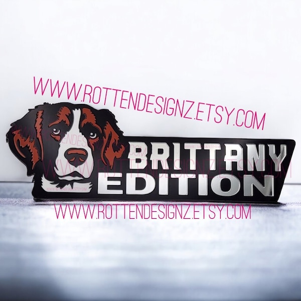Cartoon Brittany Dog Sticker Sheet - Etsy