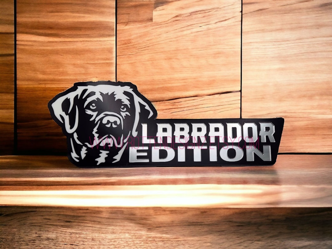 Labrador Retriever Car Badge - Etsy