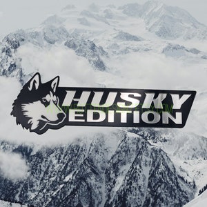 Husky Car Badge - Etsy
