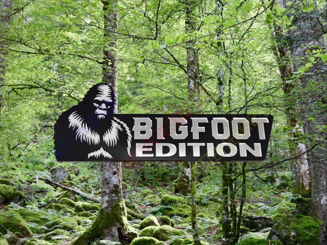 Bigfoot / Sasquatch Edition Car / Truck Badge - Etsy