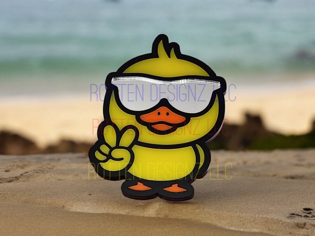 Peace Duck Emblems - Etsy