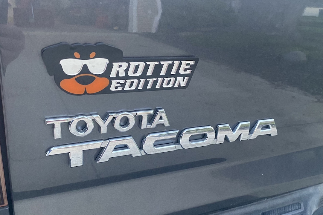 Rottweiler Car Badge, Rottie Car Emblem, Fender Emblem, Bumper Sticker ...