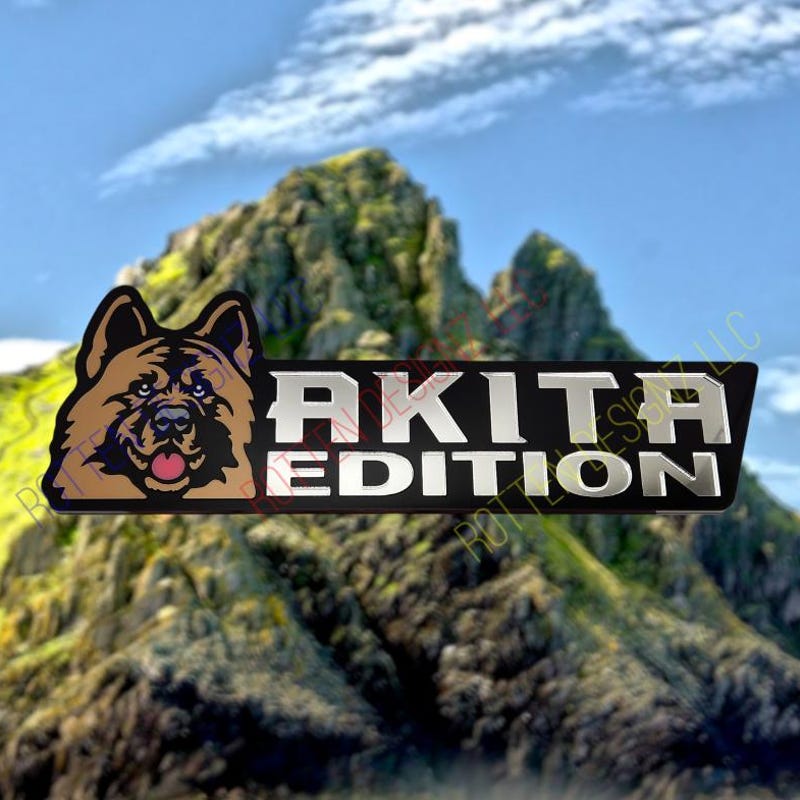 Akita Sticker for Cars - Etsy