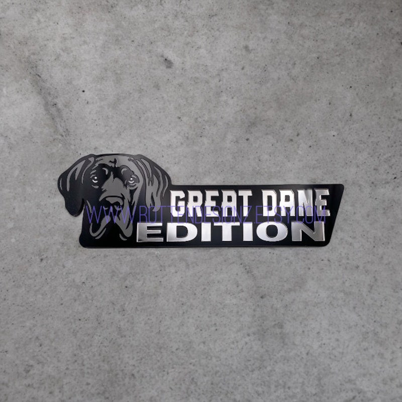 Great Dane Decal - Etsy